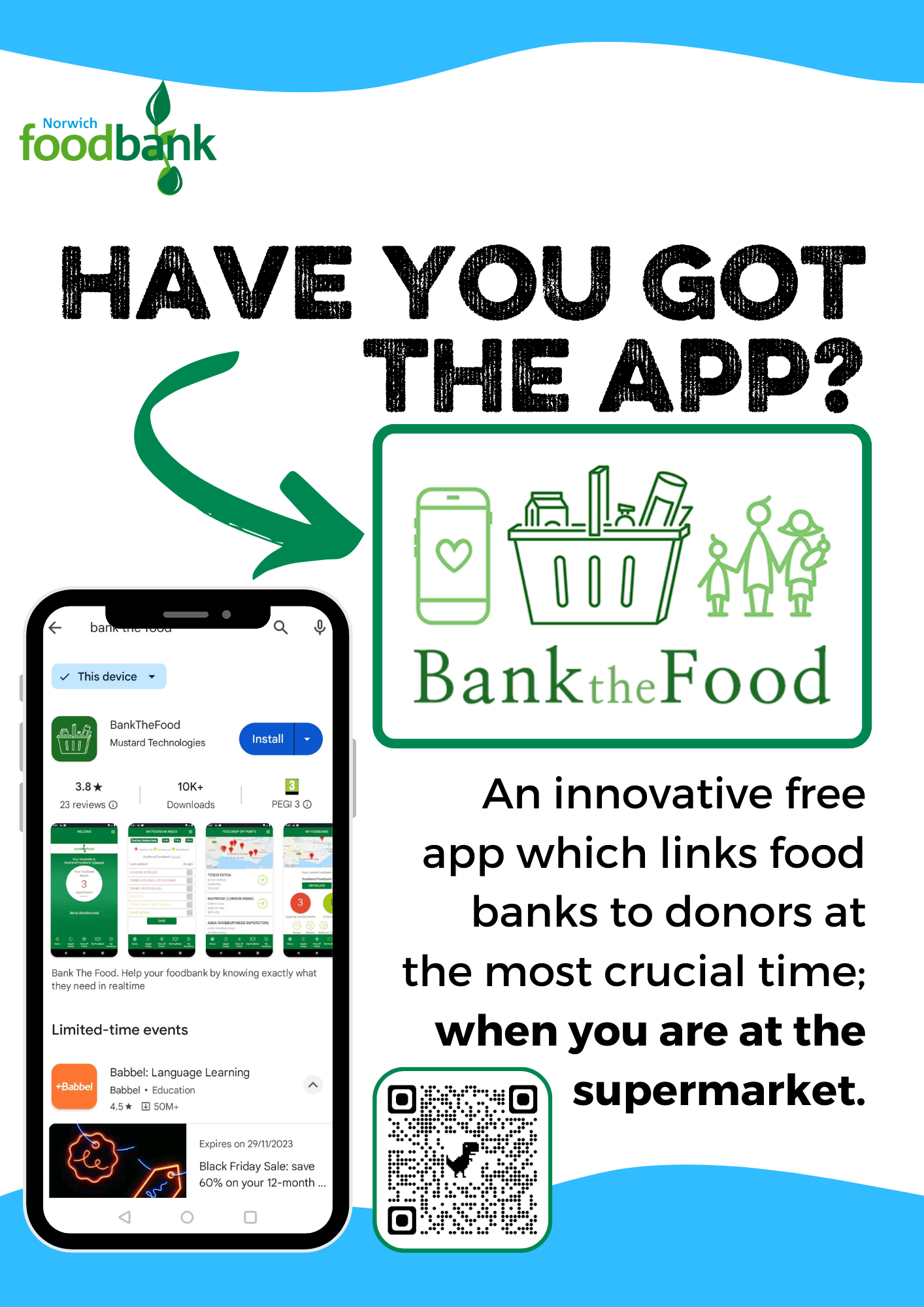 Bank the Food | Norwich Foodbank